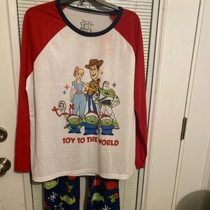 Disney | Intimates & Sleepwear | Disney Pixar Xl Womens 2 Piece Pajama ...